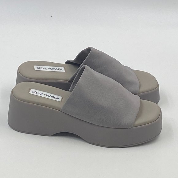 Steve Madden | Shoes | Steve Madden Slinky 3 Platform Slide Sandal In ...
